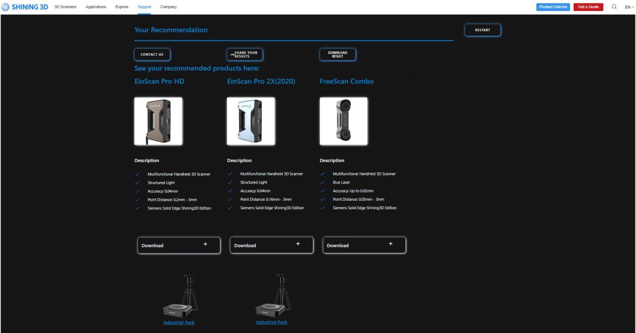 เลือกใช้งาน 3D Scanner ให้เหมาะกับการทำงานของคุณ ง่ายๆเพียงแค่คลิกเมาส์ ...