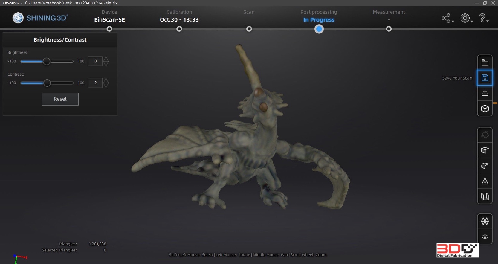 วิธีการ Scan Model ให้เป็นไฟล์ 3 มิติเพื่อนำไปปรับแต่งต่อโดยใช้ 3D ...
