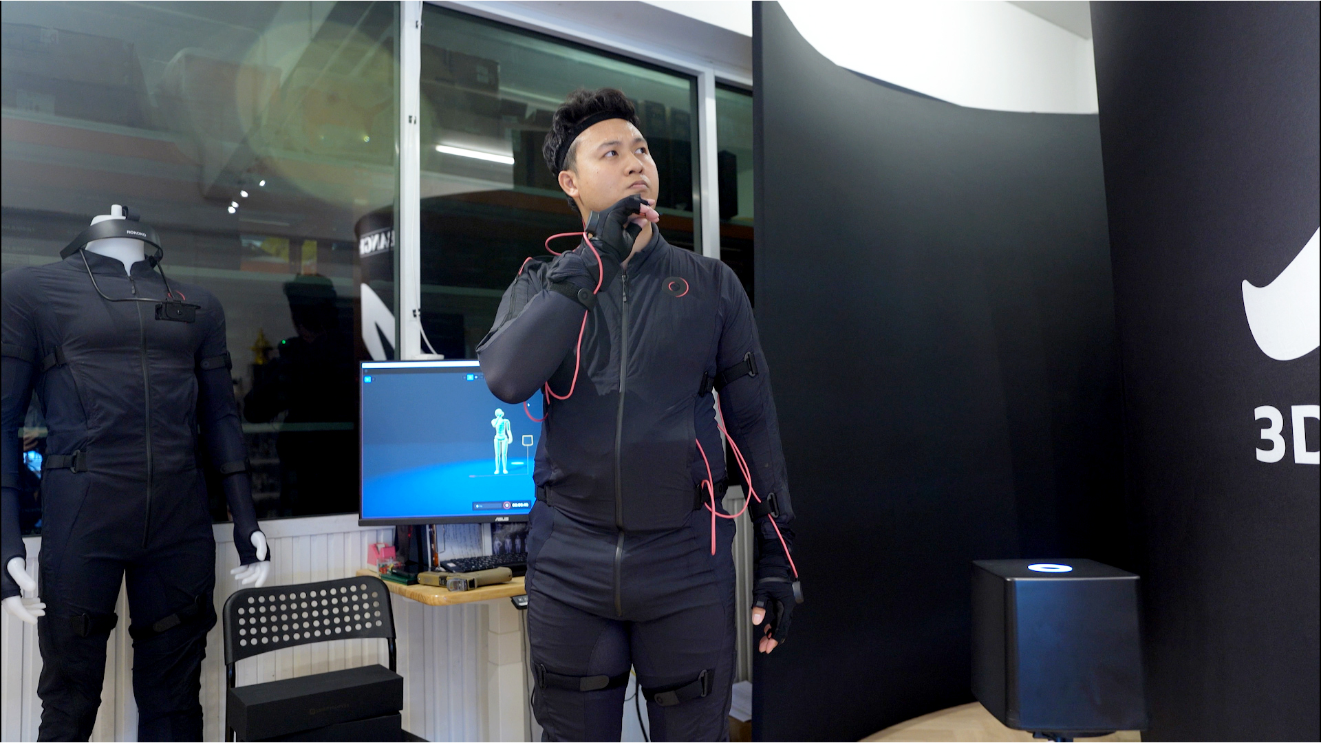 สวมบทฮีโร่สุดกวน Deadpool ด้วย Motion Capture | Rokoko Mocap Suit | 3DD ...