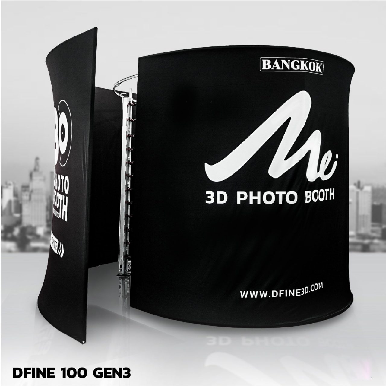Dfine100 Gen3 Photogrammetry 3D Scan System ถ่ายบุคคล 3มิติเต็มตัว สแกน ...