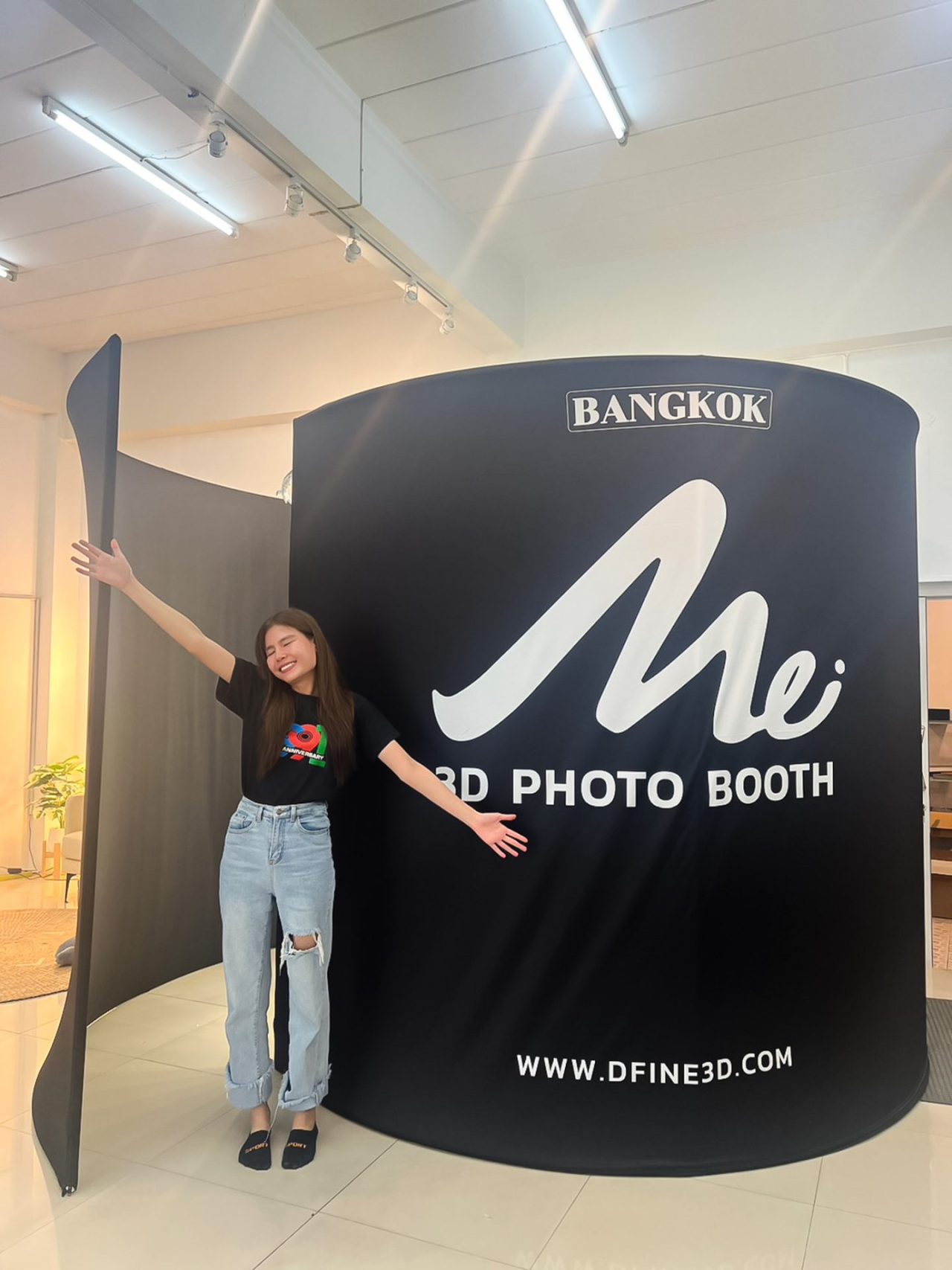 Dfine100 Gen3 Photogrammetry 3D Scan System ถ่ายบุคคล 3มิติเต็มตัว สแกน ...