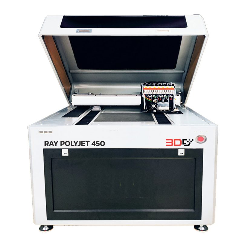 Ray PolyJet 450 เครื่องพิมพ์ 3มิติระบบ UV ลงสี CMYK ในตัว | Full Color ...