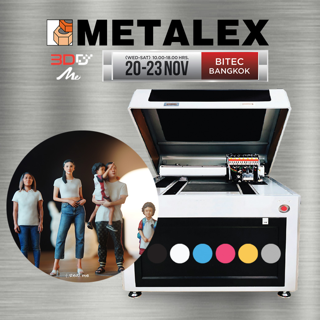 METALEX 2024 | 3DD เชิญไปเดินบูธ | 3DD Digital Fabrication เครื่องพิมพ์3มิติ สแกนเนอร์ เลเซอร์