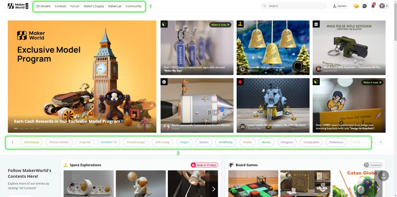 MakerWorld – เป็นมากกว่าเว็บโหลดโมเดลฟรี | 3DD Digital Fabrication ...