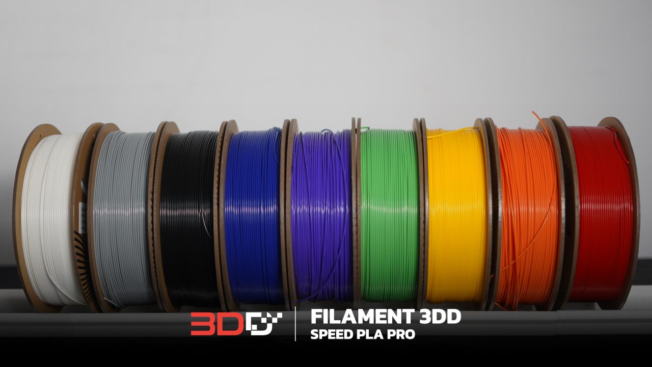 Speed PLA Pro 1Kg 3DD Filament | เส้นพลาสติกไฮสปีด พีแอลเอ 3DD | 3DD Digital Fabrication เครื่อง ...