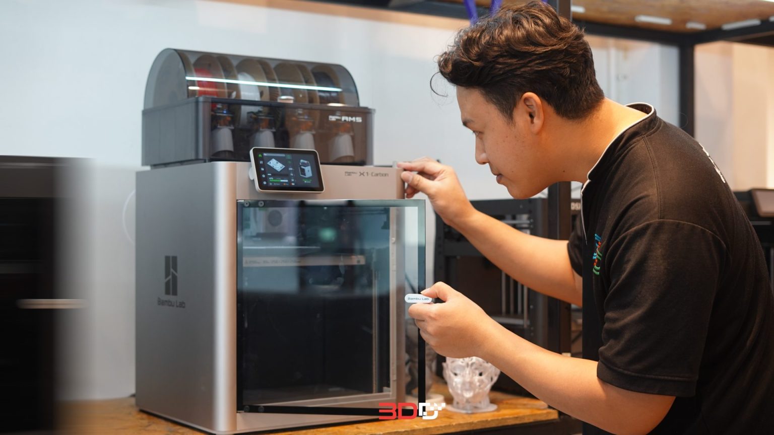 Bambu Lab X1 Carbon / Combo เครื่องพิมพ์3มิติ ผสาน Lidar 256x256x256mm ...
