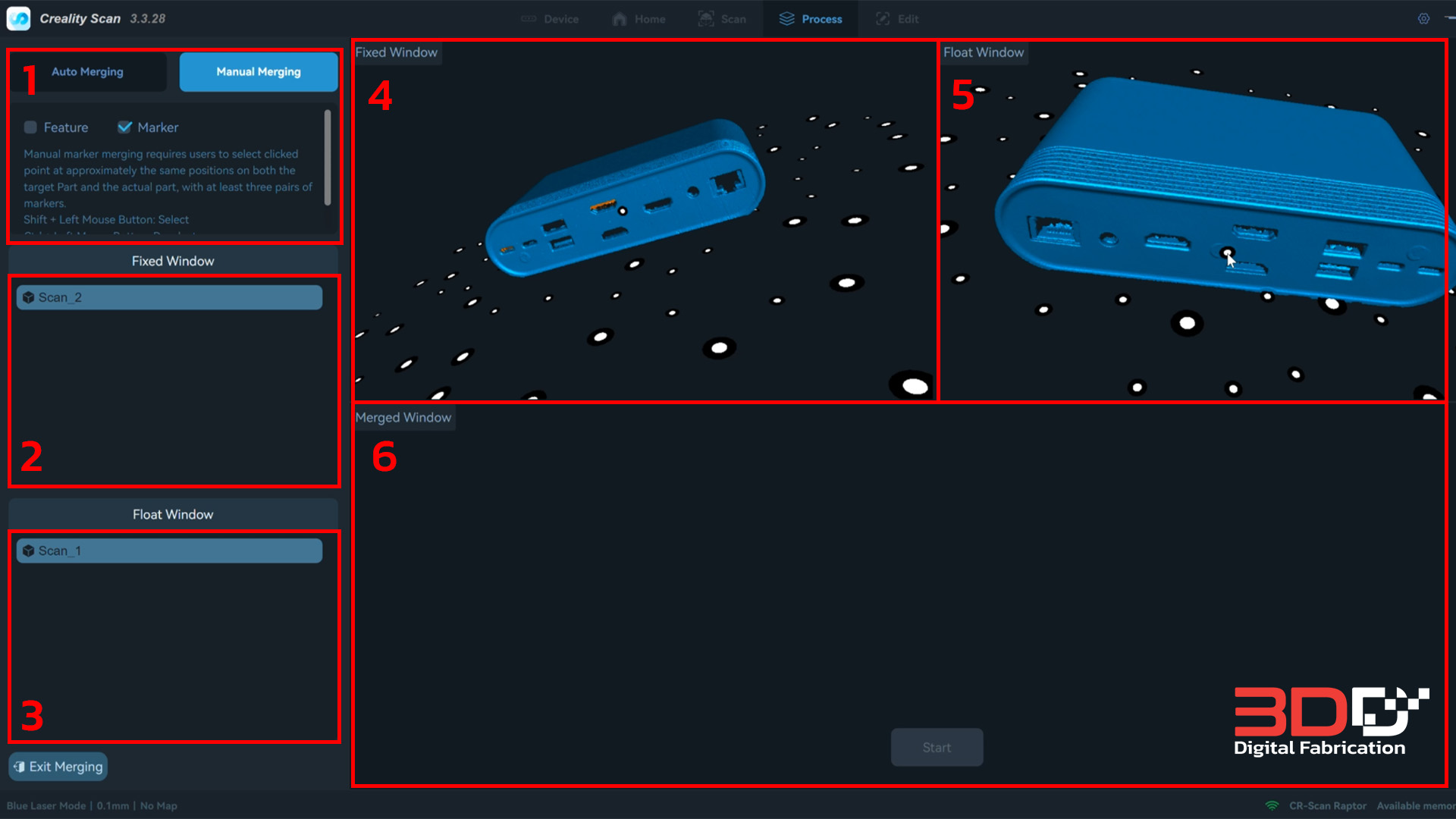 Raptor X 3D Scanner : สแกน USB Hub Adapter สำหรับการทำงาน Reverse Engineering | 3DD Digital ...