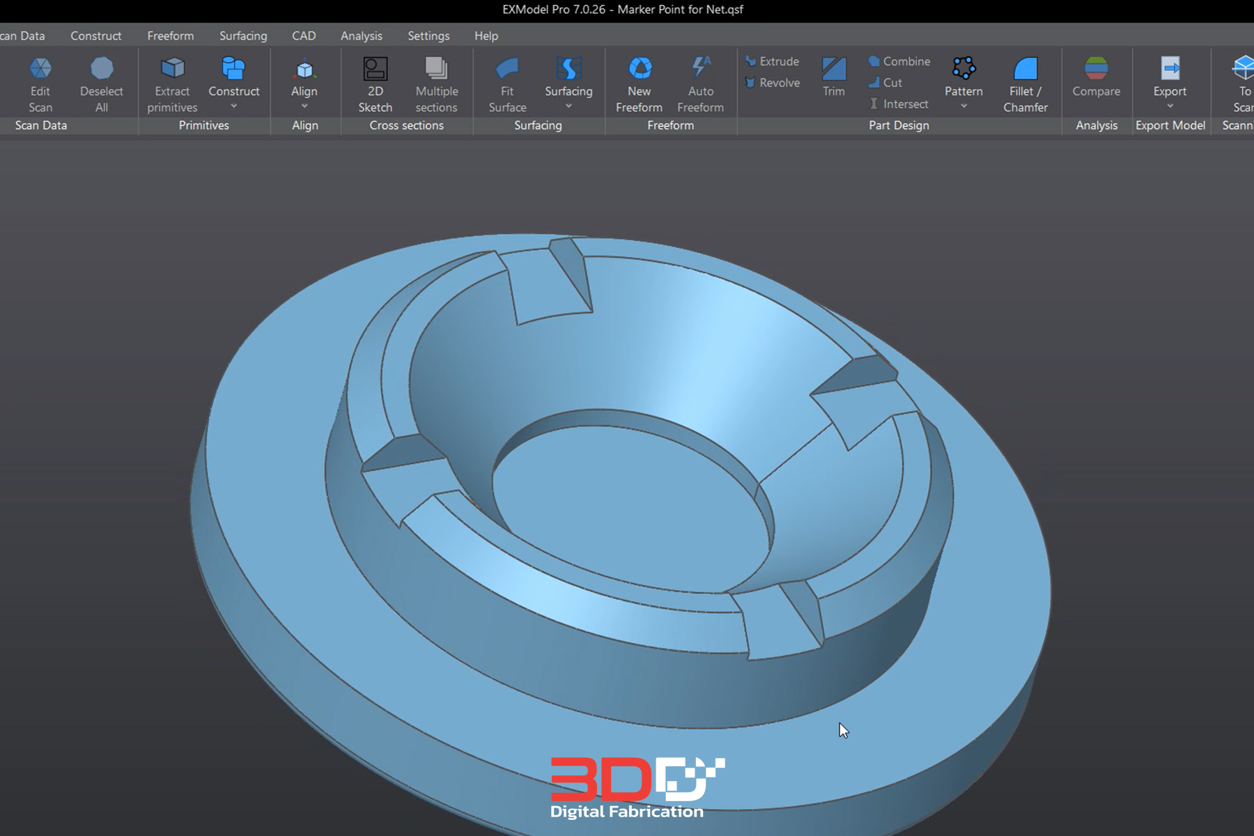 Marker Net สำหรับ 3D Scanner ช่วยให้ง่ายและรวดเร็วต่อการสแกน | 3DD ...