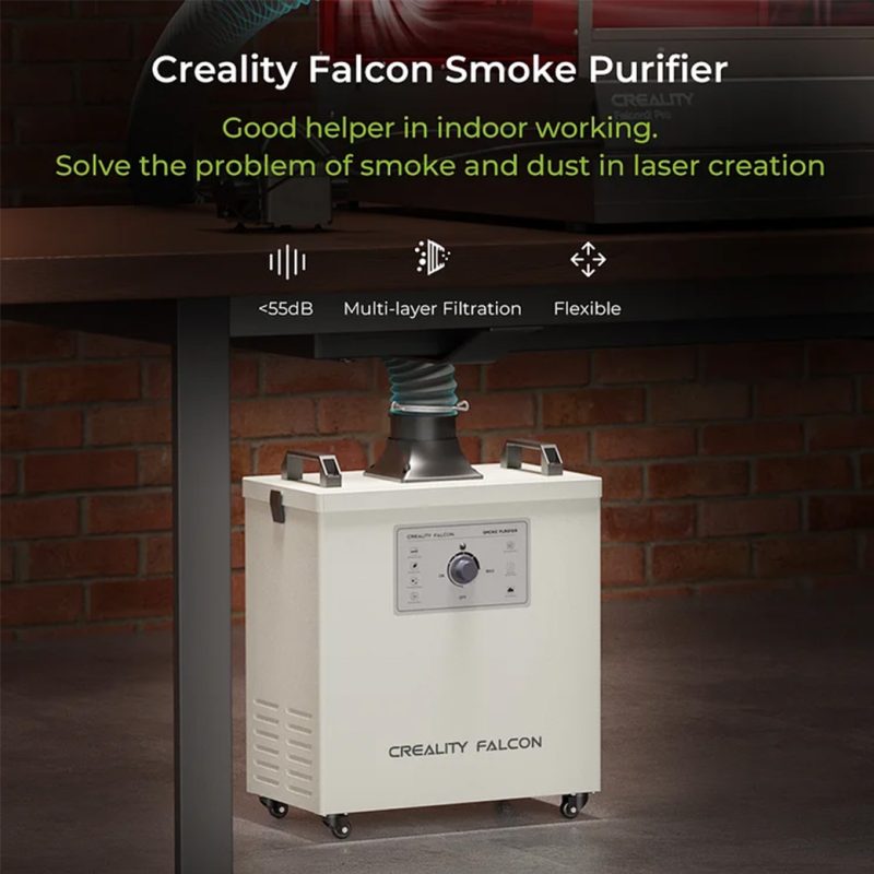 Creality Falcon Smoke Purifier 45W/180W | เครื่องดูดกลิ่นและควัน สำหรับ ...