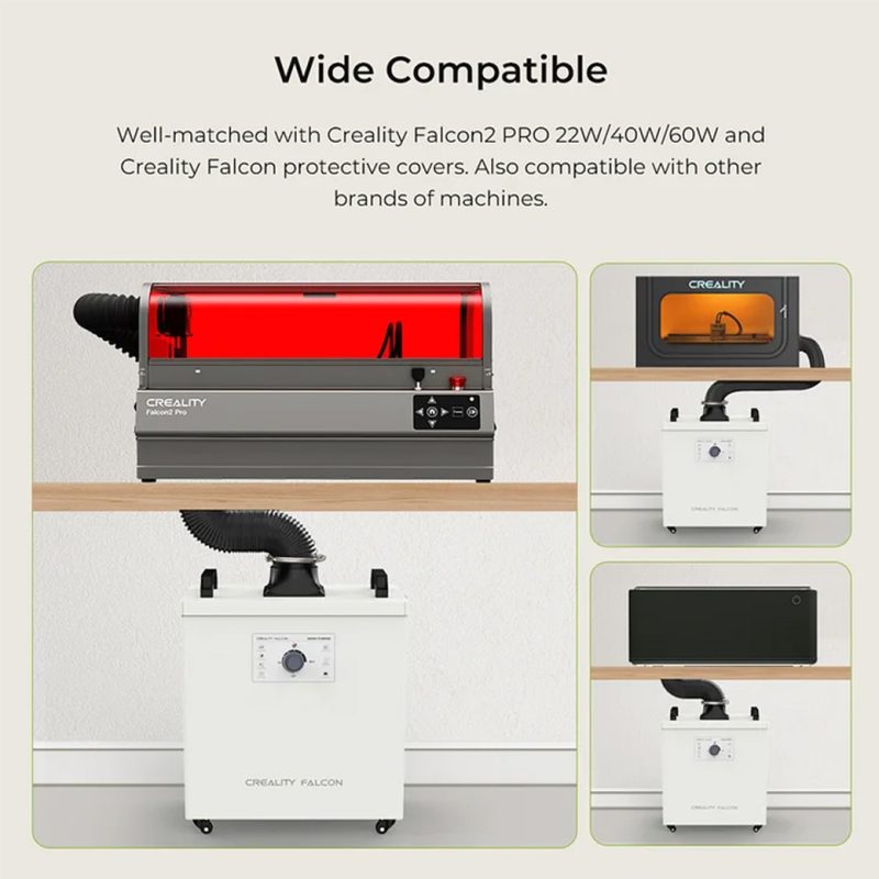 Creality Falcon Smoke Purifier 45W/180W | เครื่องดูดกลิ่นและควัน สำหรับ ...