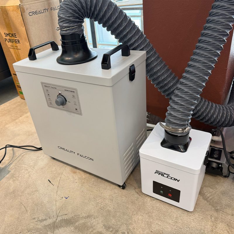 Creality Falcon Smoke Purifier 45W/180W | เครื่องดูดกลิ่นและควัน สำหรับ ...