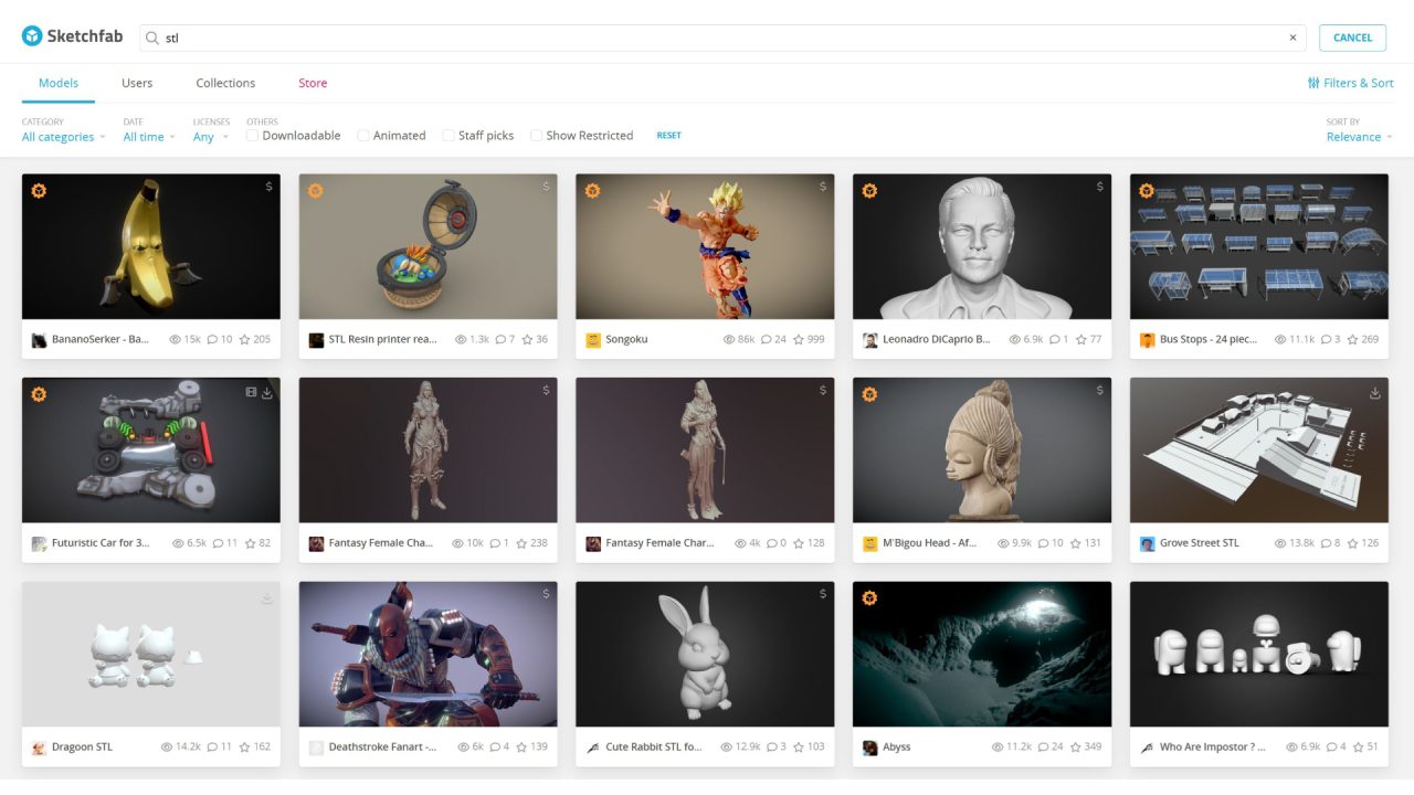 เลือกมาให้แล้วกับ 6 เว็บไซต์ ดาวน์โหลดไฟล์ 3D Model ฟรี ในปี 2025 | 3DD ...