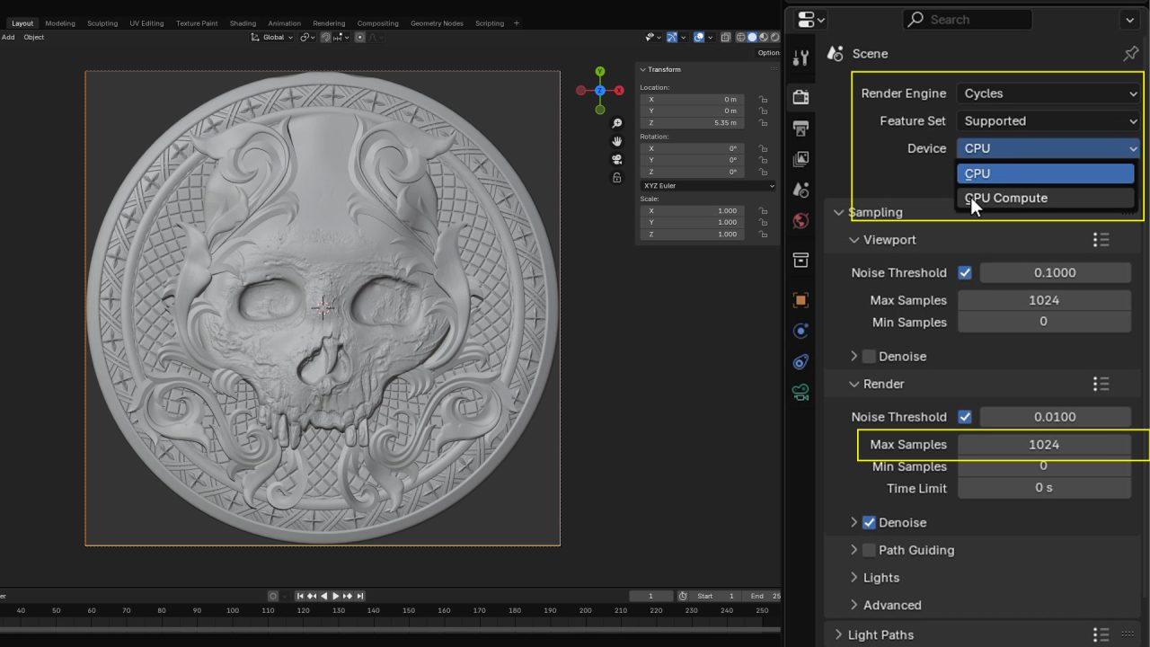 สอนสร้างภาพ Depth Map จากโมเดล 3D ด้วย Blender ฟรี! ไว้ใช้กับเครื่อง ...