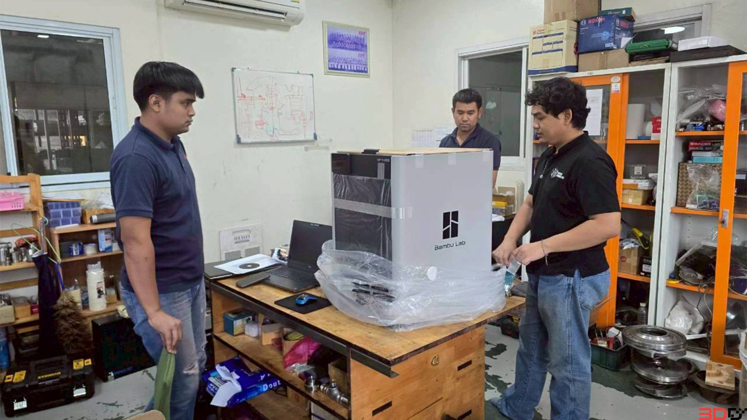 ขอขอบคุณ : บริษัท เคอาร์ สเทรง จำกัด กับเครื่อง Bambulab H2S Combo ...