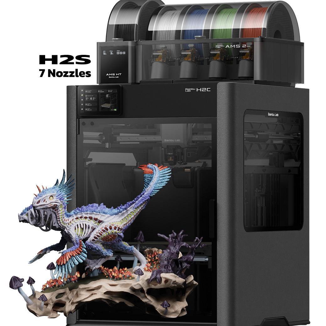 H2C Combo เครื่องพิมพ์ 3มิติ Vertex 7หัวฉีด สุดล้ำ | 3DD Digital ...